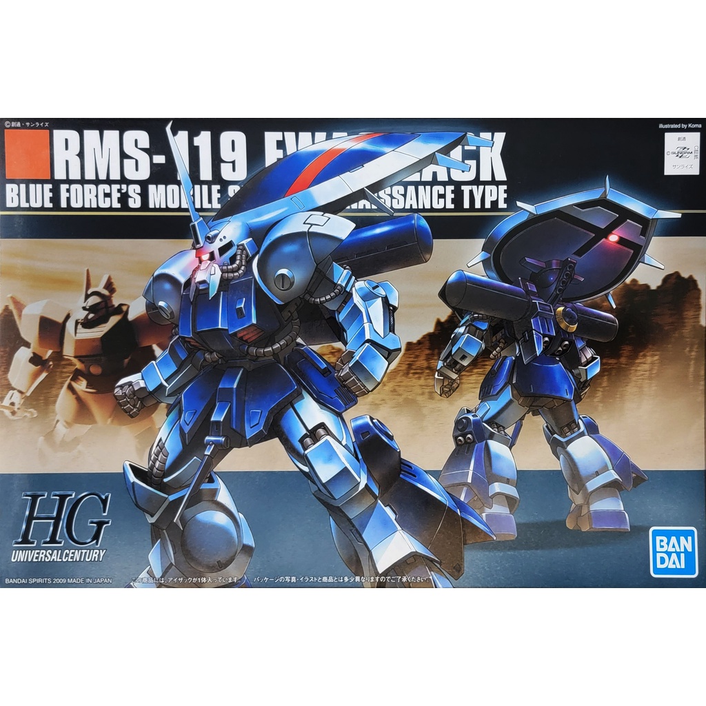 Gundam HGUC 096 1/144 RMS-119 EWAC Zack | Shopee Philippines