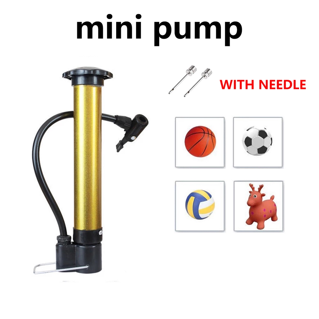 Basketball Bike mini Pump Bicycle Mini Portable High Pressure Floor ...