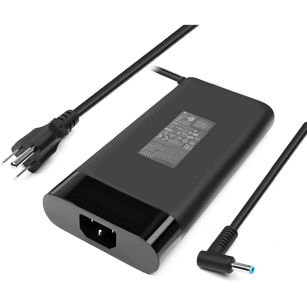 200W Laptop Charger for HP Omen Pavilion Gaming Zbook Envy AC Adapter ...