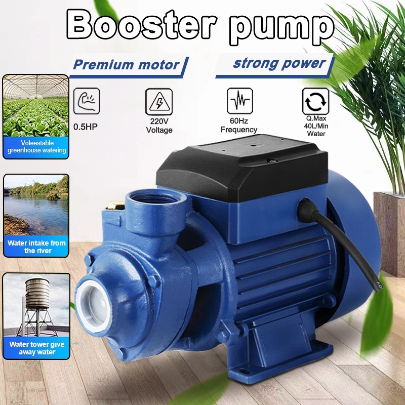 Booster jet pump 0.5 horsepower 1/2 horsepower water booster pump 370W ...
