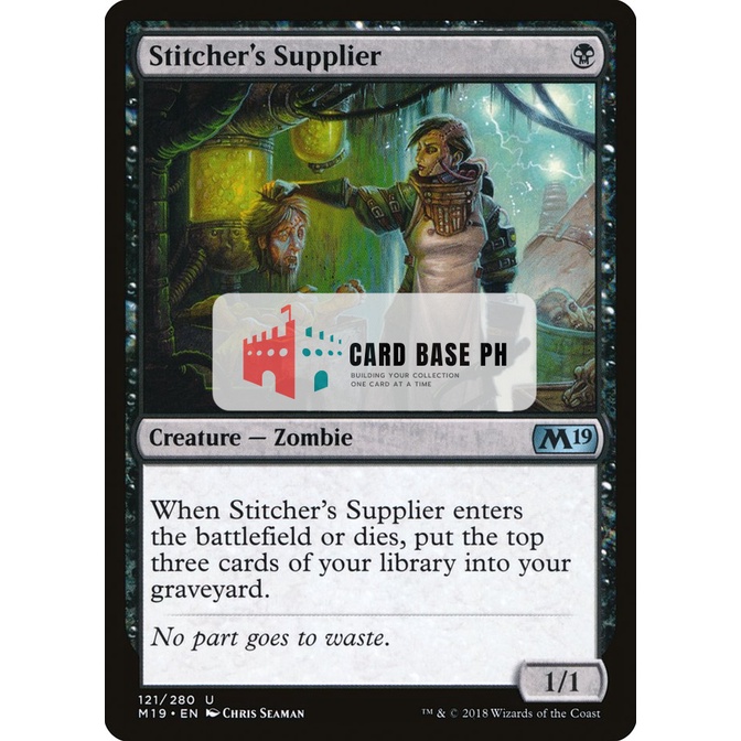 Stitcher's Supplier - Magic the Gathering Trading Card | Shopee Philippines