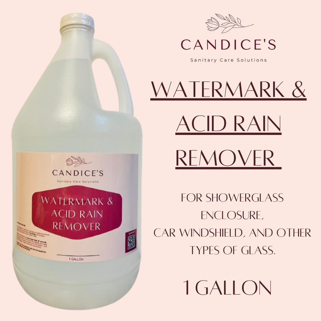Watermark and Acid Rain Remover 1 GALLON - LIMITED ONLY | Shopee ...