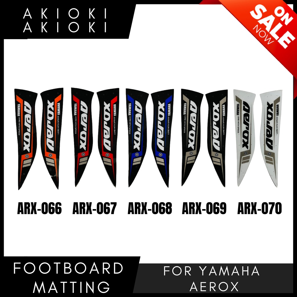Yamaha Aerox V1 Footboard Matting with Rubber matting | Stylishly Made ...