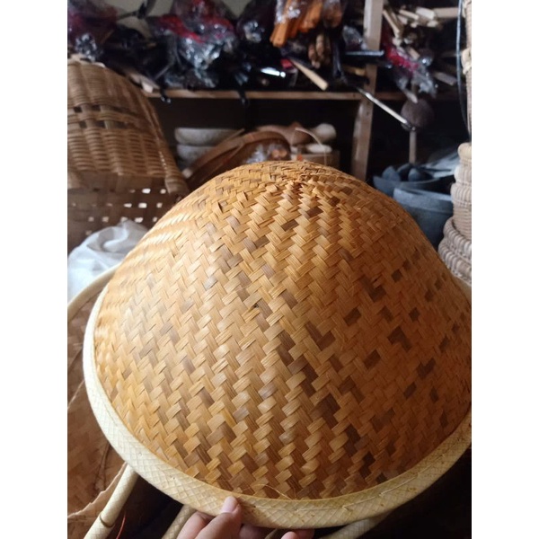 Bamboo Slab Cap Diameter 35CM Farmer's Hat Cap | Shopee Philippines