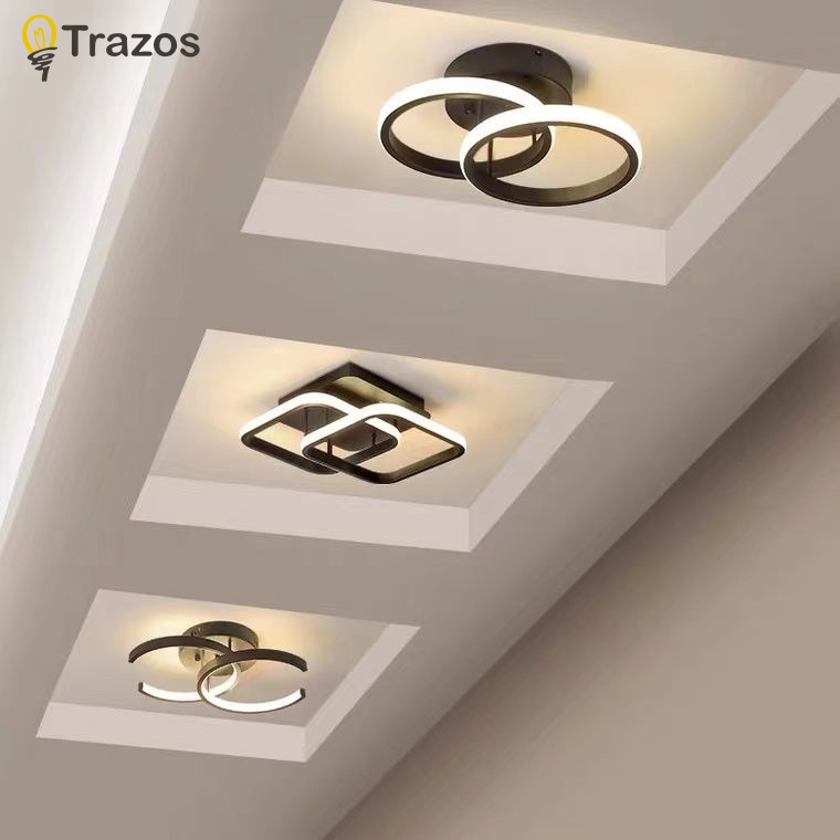 Trazos Modern Led Aisle Ceiling Lights Home Lighting Surface Mounted ...