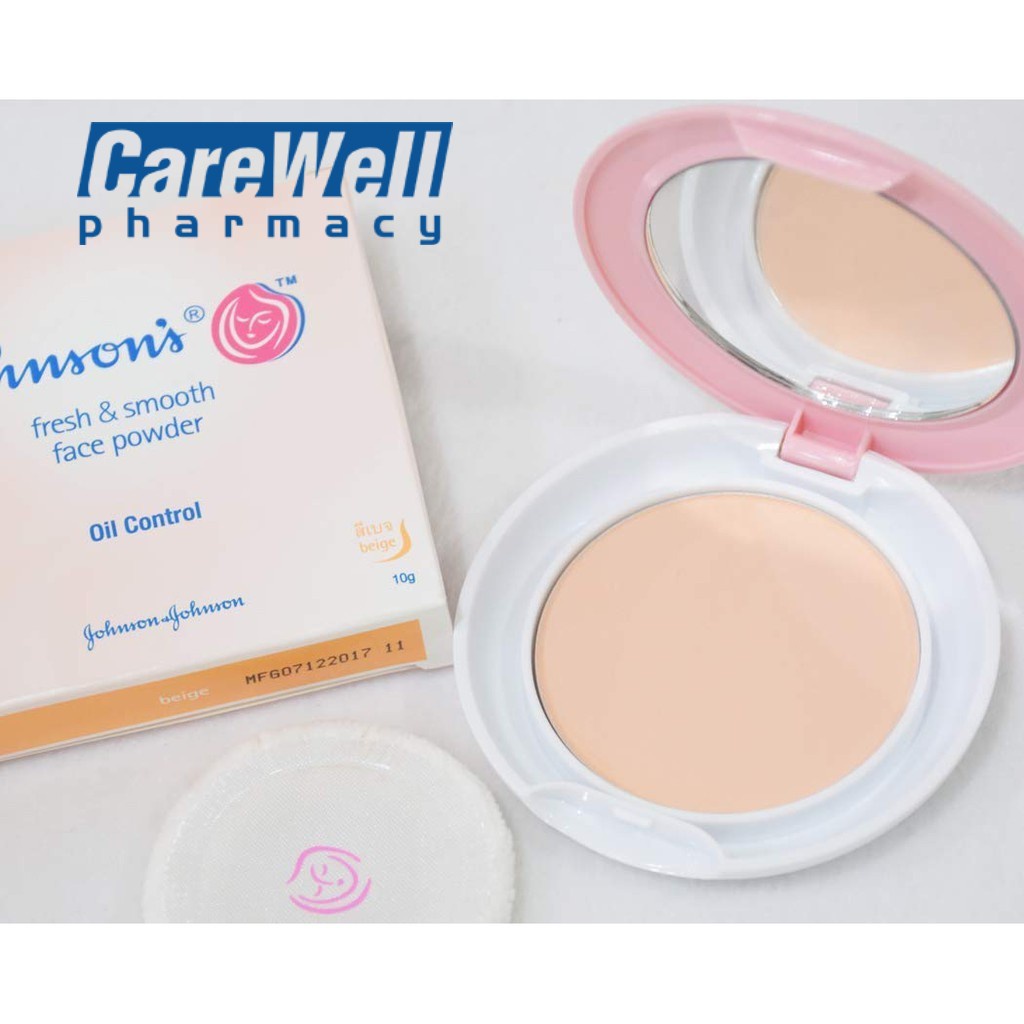 JOHNSON'S FRESH&SMOOTH FACE POWDER BEIGE (EXP:12/21) | Shopee Philippines