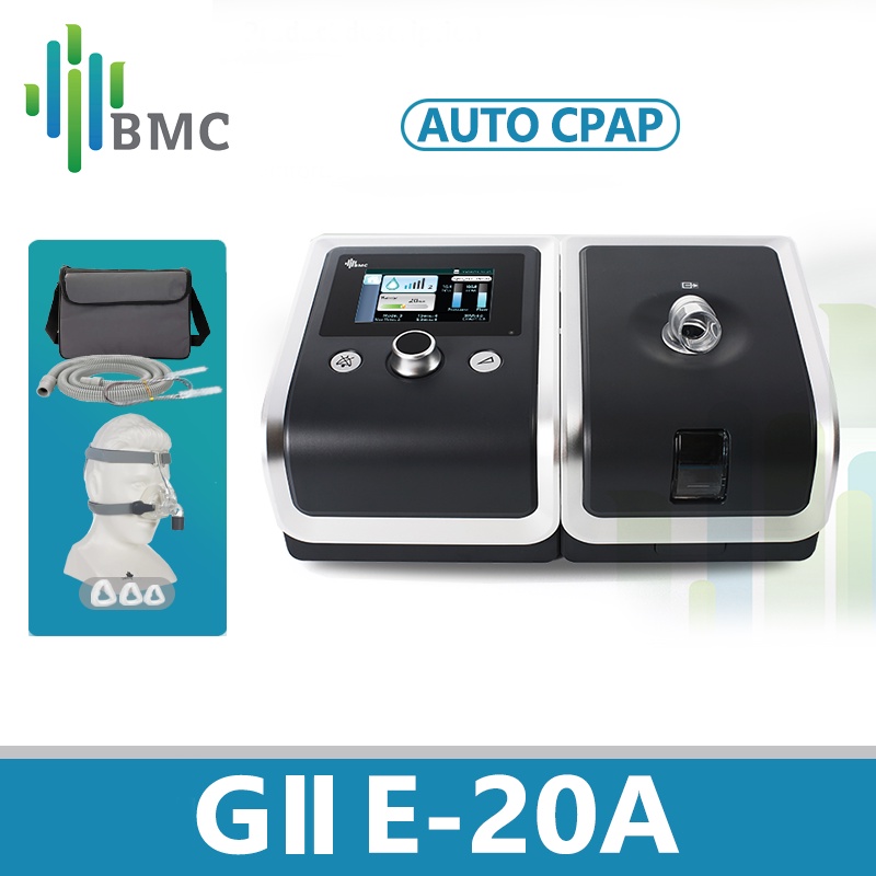 BMC GII Auto CPAP APAP E-20A With Mask Machine for Anti Snoring Sleep ...
