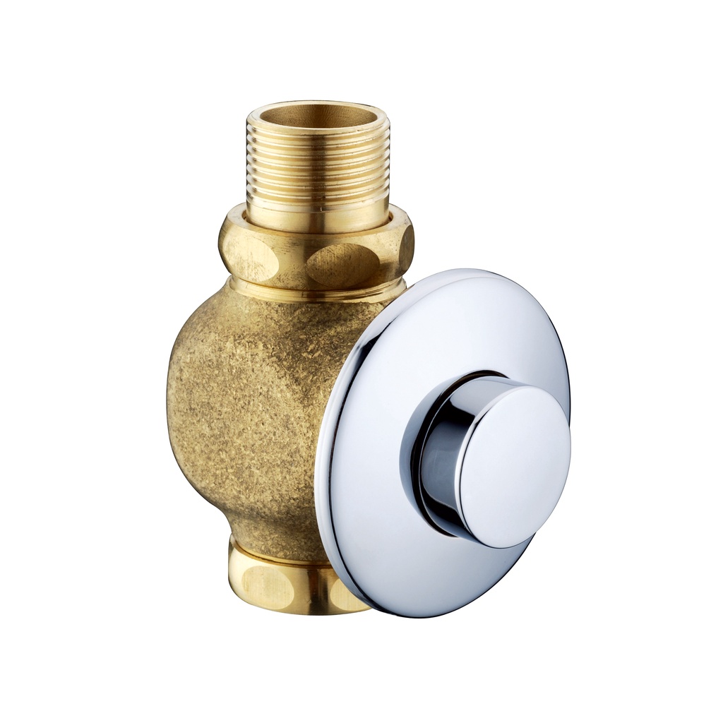 Concealed Toilet Flush Valve Brass Chrome Plated Manual Flush Valve for ...