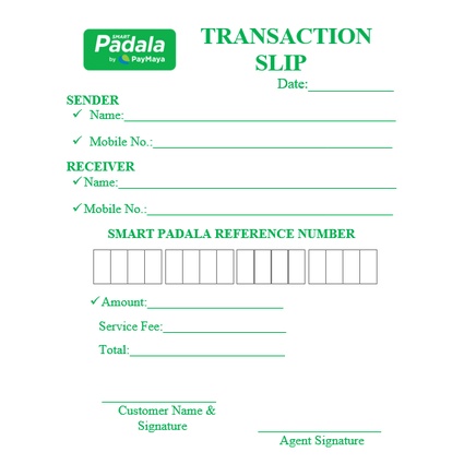 Smart padala ( B )100pcs per pad | Shopee Philippines