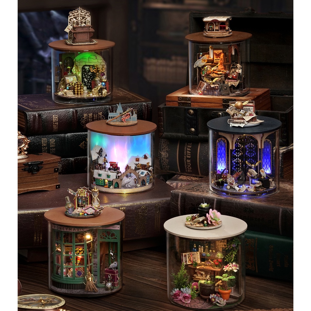 DIY GIFTWRIGHT NEW DREAM BOTTLE MINIATURE DOLLHOUSE | Shopee Philippines