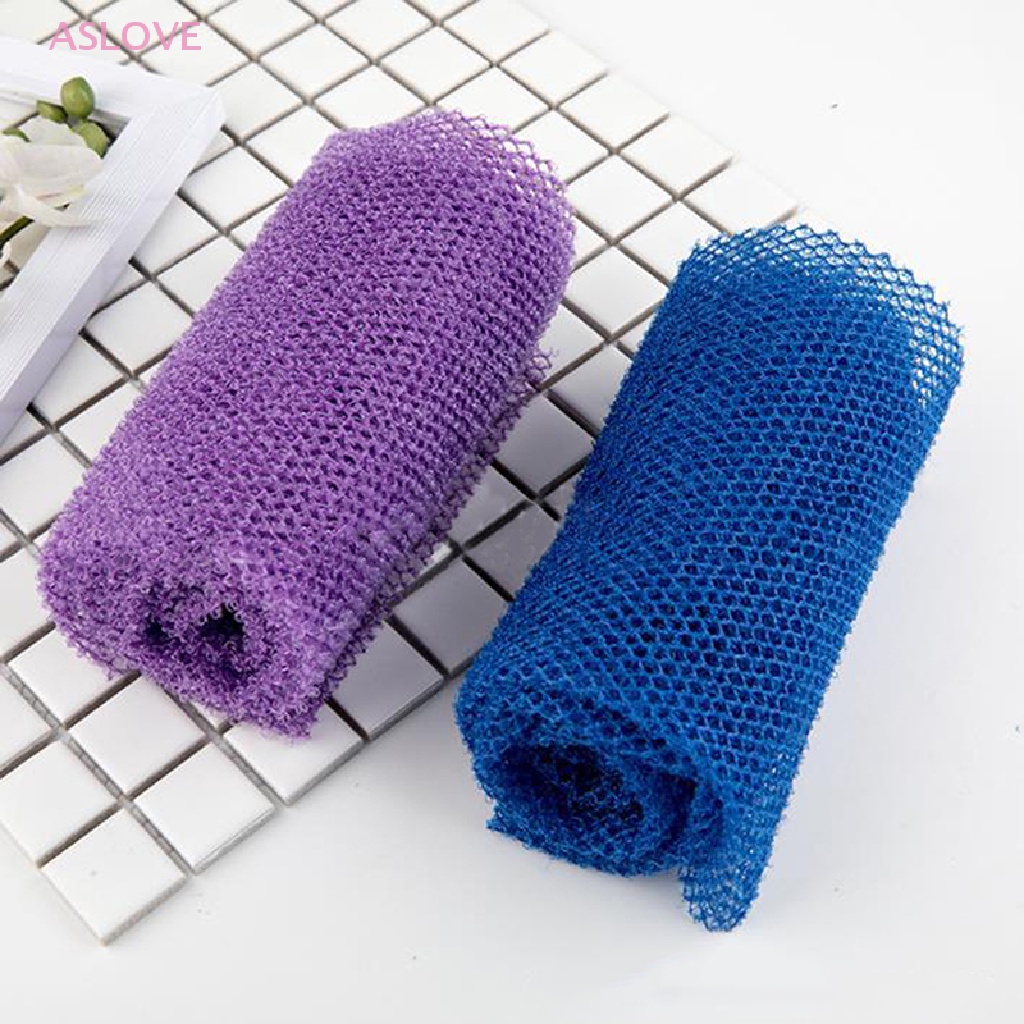 ASLOVE African Net Sponge Exfoliag Body Net Scrubbing Wash Net Shower ...