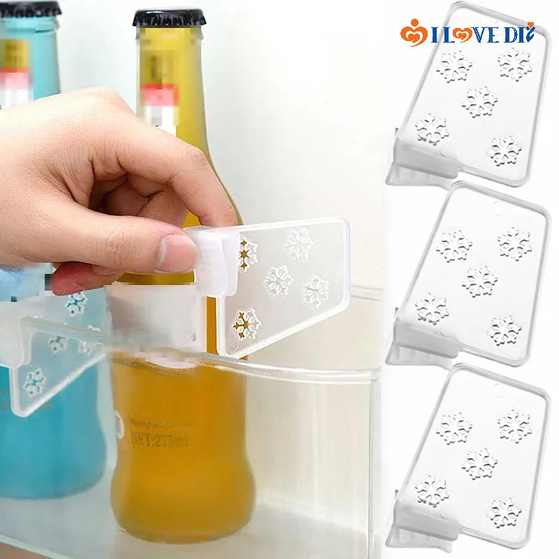 Transparent Snowflake Refrigerator Sorting Storage Divider/ Kitchen ...