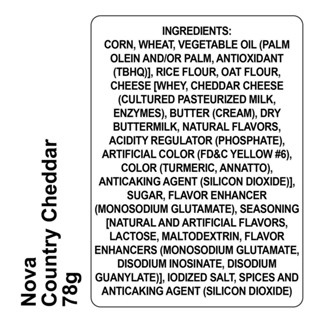 Nova Country Cheddar (78g) | Shopee Philippines