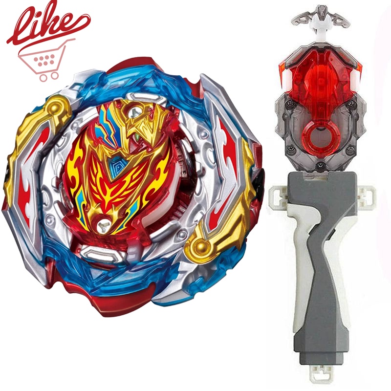 Beyblade Burst B-201 01 Zest Achilles with B-184 Launcher Handlebar Set ...