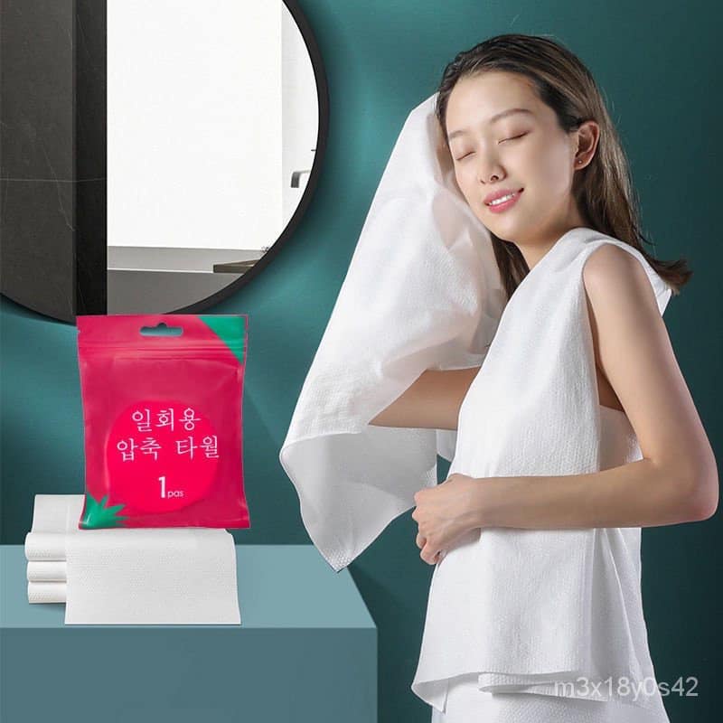 Home Deer Compressed Bath Towel Travel Pack Face Towel Cotton Blanket ...