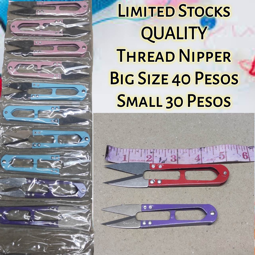 QUALITY Thread Nipper 30 to 40 Pesos lang may Quality na pang gupit kana | Shopee Philippines
