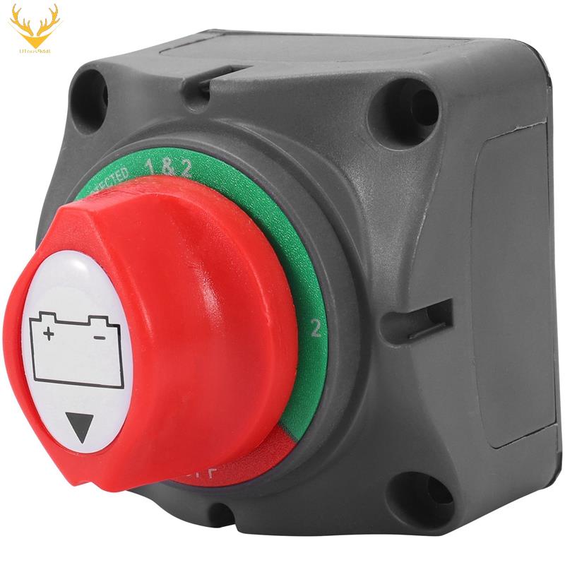 3 Position Disconnect Isolator Master Switch, 12-60V Battery Power Cut ...