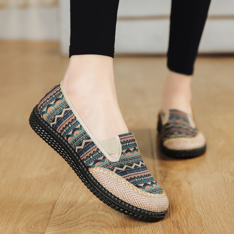 JINTOHO Fashion Women Cloth Shoes Designer Women Loafers Breathable ...