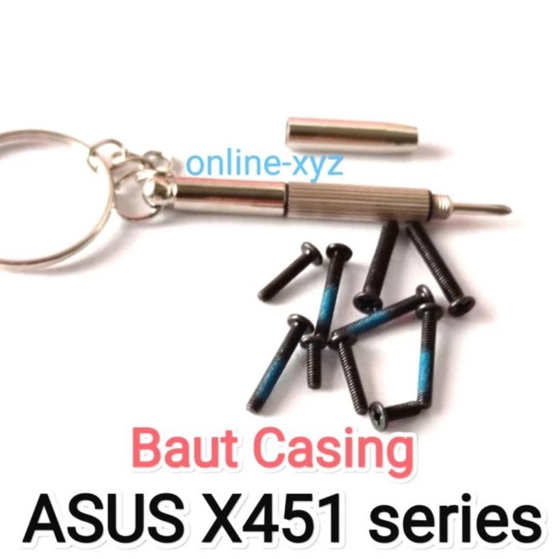 Asus X451 X451C X451M X451E X451S x451ca x451ma x451ca casing screw nut ...