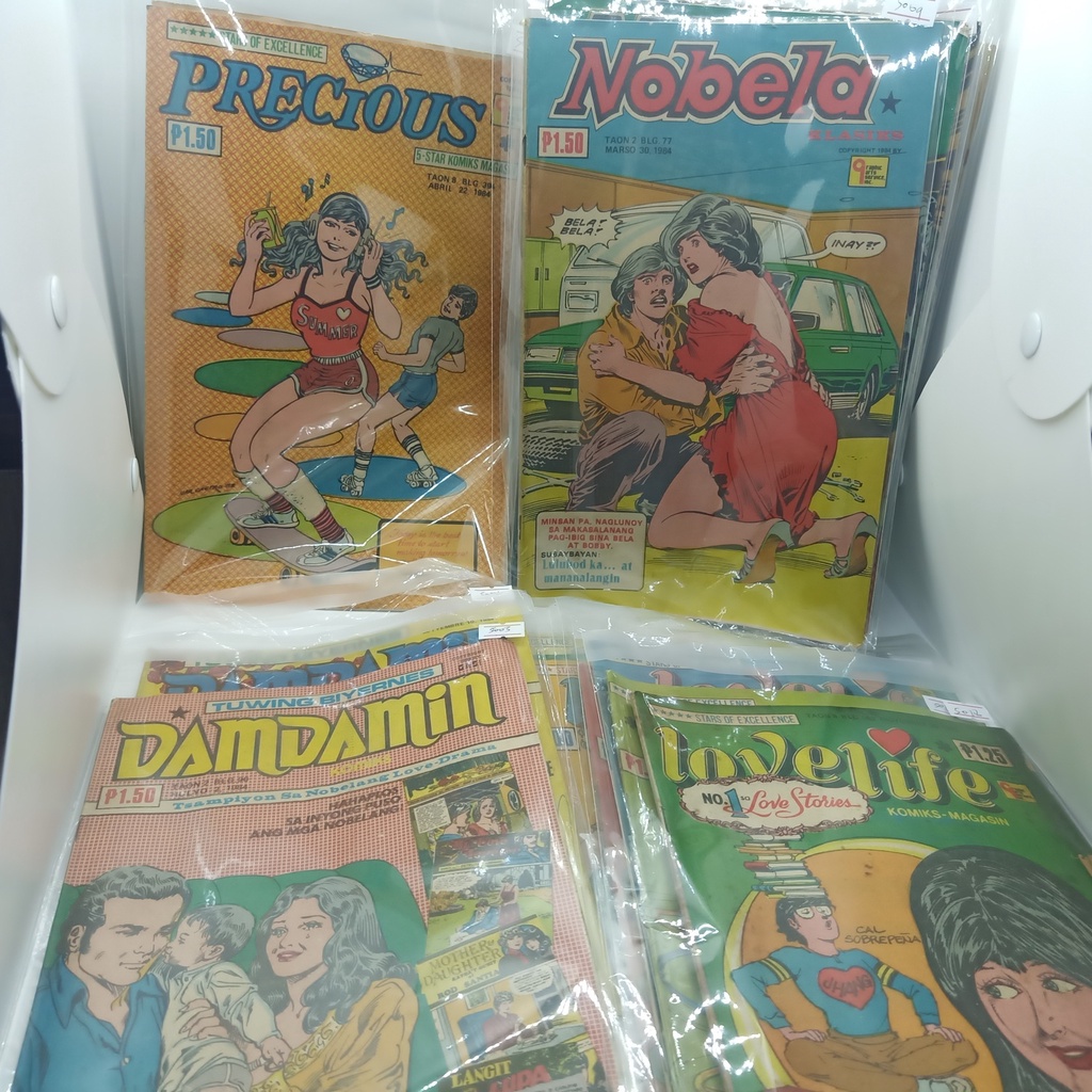 Vintage GASI pinoy tagalog komiks - box 6 - selling per piece - 1980 ...