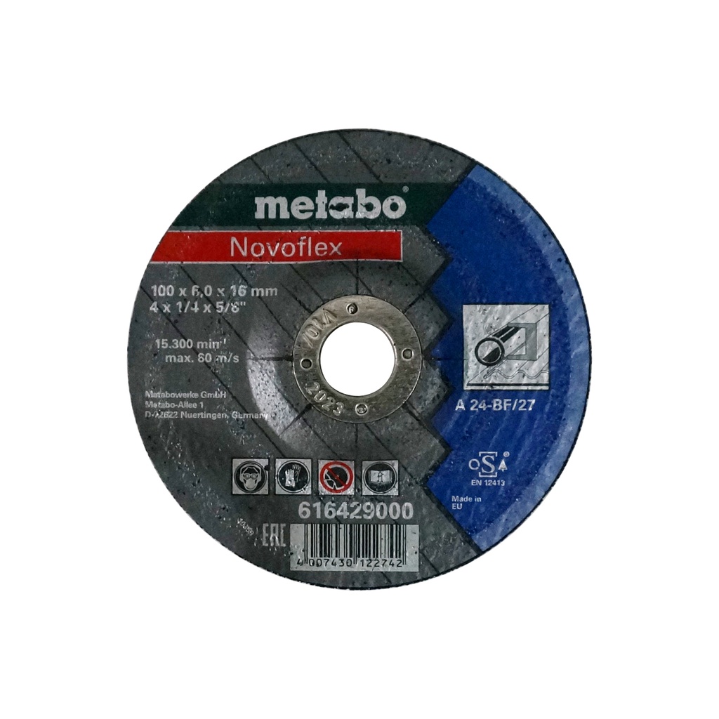 METABO Grinding Disc Stainless Steel 4" (16429) | Shopee Philippines