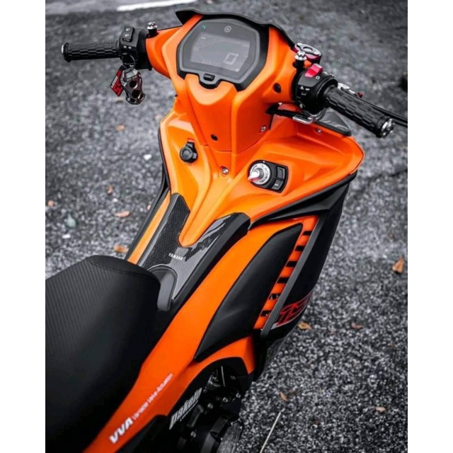 Inner Fairings for SNIPER 155 Set 7pc set matte orange | Shopee Philippines