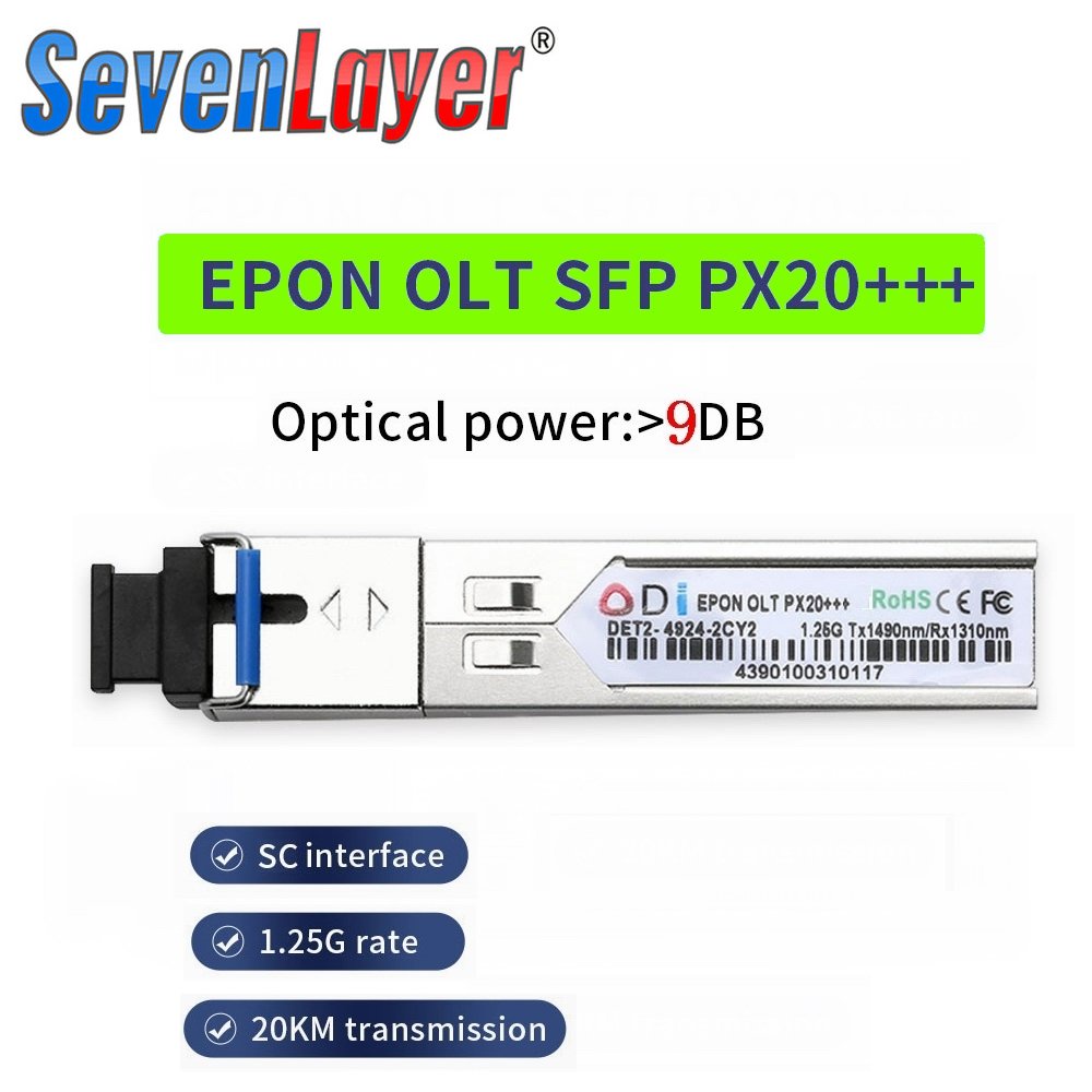 Optical module ftth network 9db 1.25G px20+++ 9db Epon OLT SFP Module ...