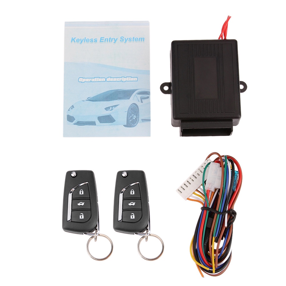 Universal Car Central Door Lock Keyless Entry System Remote Central ...