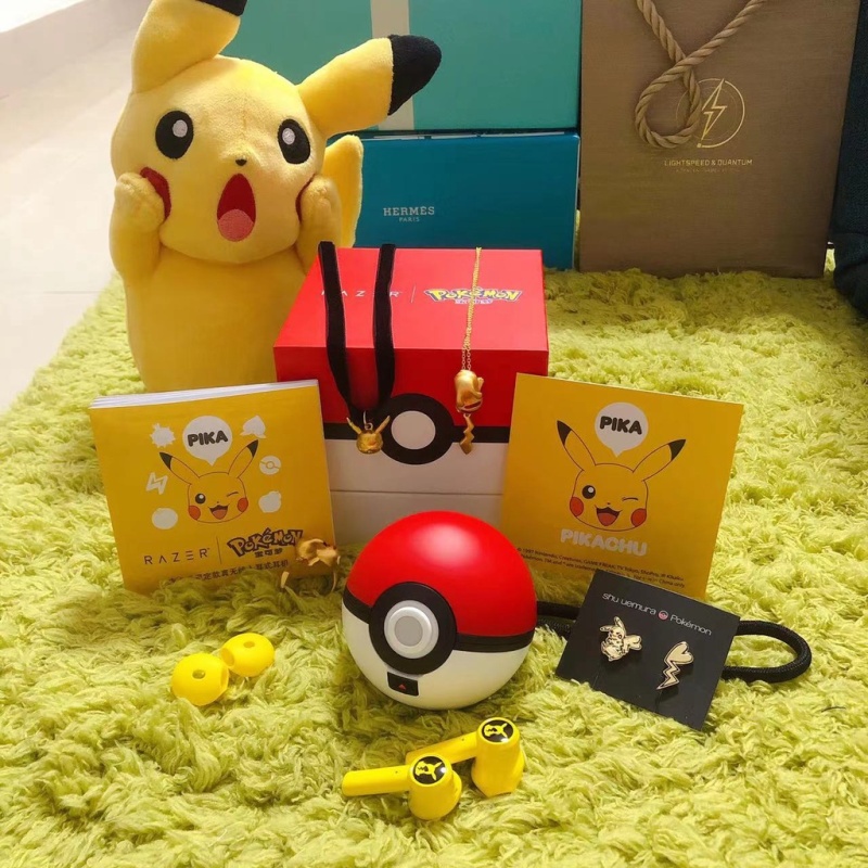 Razer Pokemon Pikachu TWS Bluetooth wireless headset | Shopee Philippines