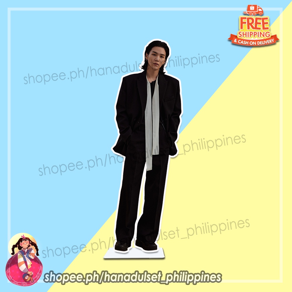 Kpop 5 inches Bts Suga Standee ♥ gq version | Shopee Philippines