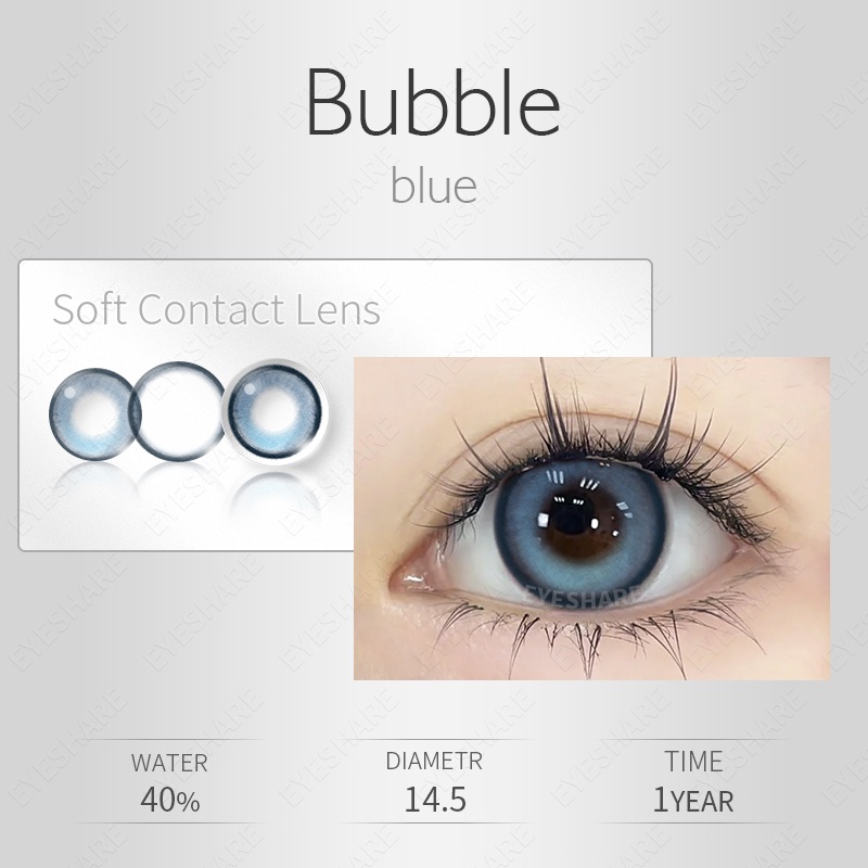 Eyeshare Contact Lenses For Eyes Doll Eye Bubble Soft Contact Lens Case ...