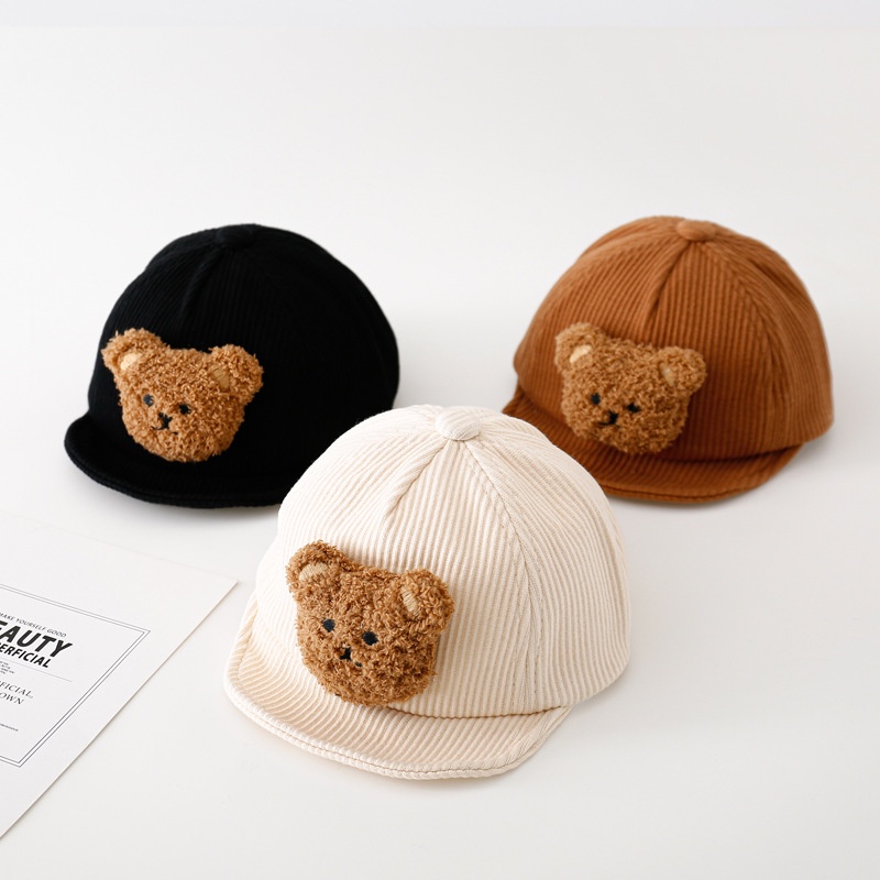 Jasmine Baby baseball cap embroidered with Ruffled Bear (6m-24m ...