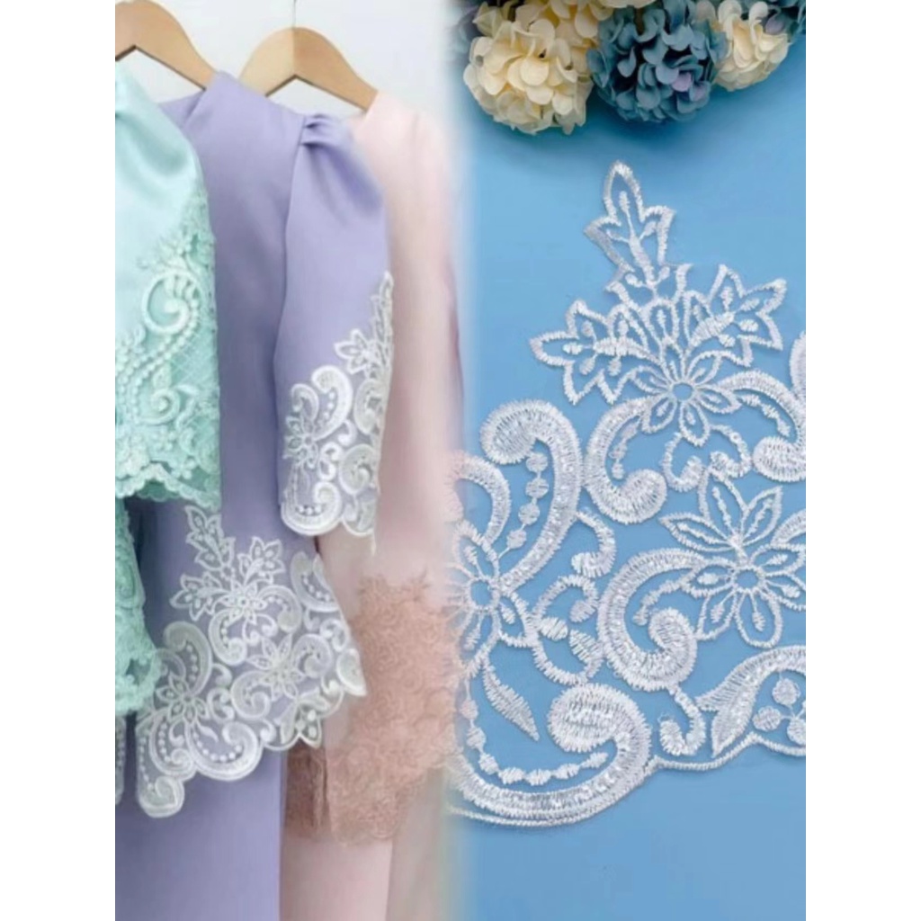 1 Meter Premium Designer Border Lace for Wedding Dress / Border Lace ...