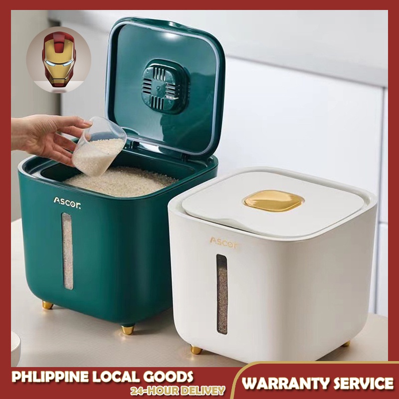 Rice Storage 5KG Rice Container Food Srorage InsectProof MoistureProof ...