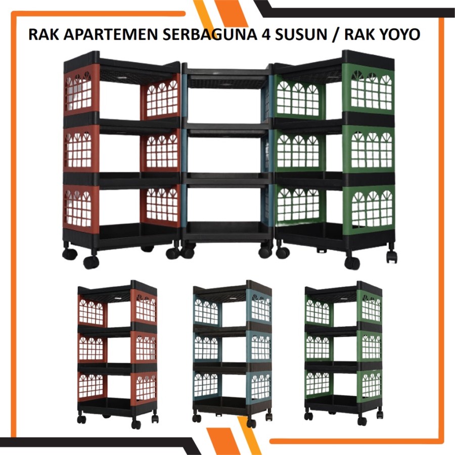 Multi-purpose 4 Tier Yoyo Rack, Multi-Functional 4 Tier Storage Place ...
