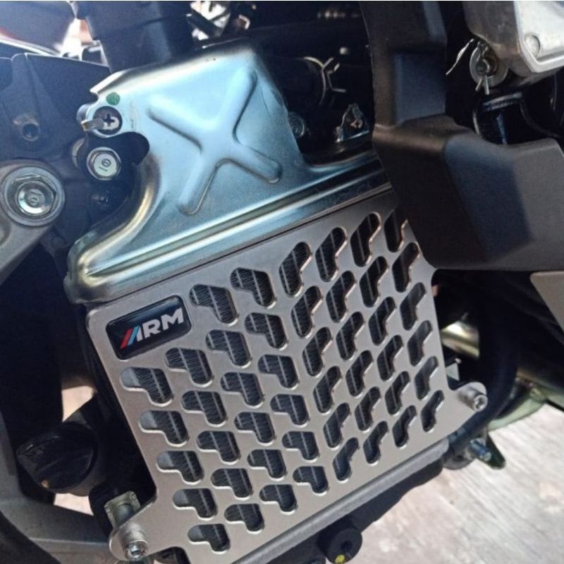 RADIATOR COVER YAMAHA NMAX, AEROX, LEXI, FULL CNC ORIGINAL ARM | Shopee ...