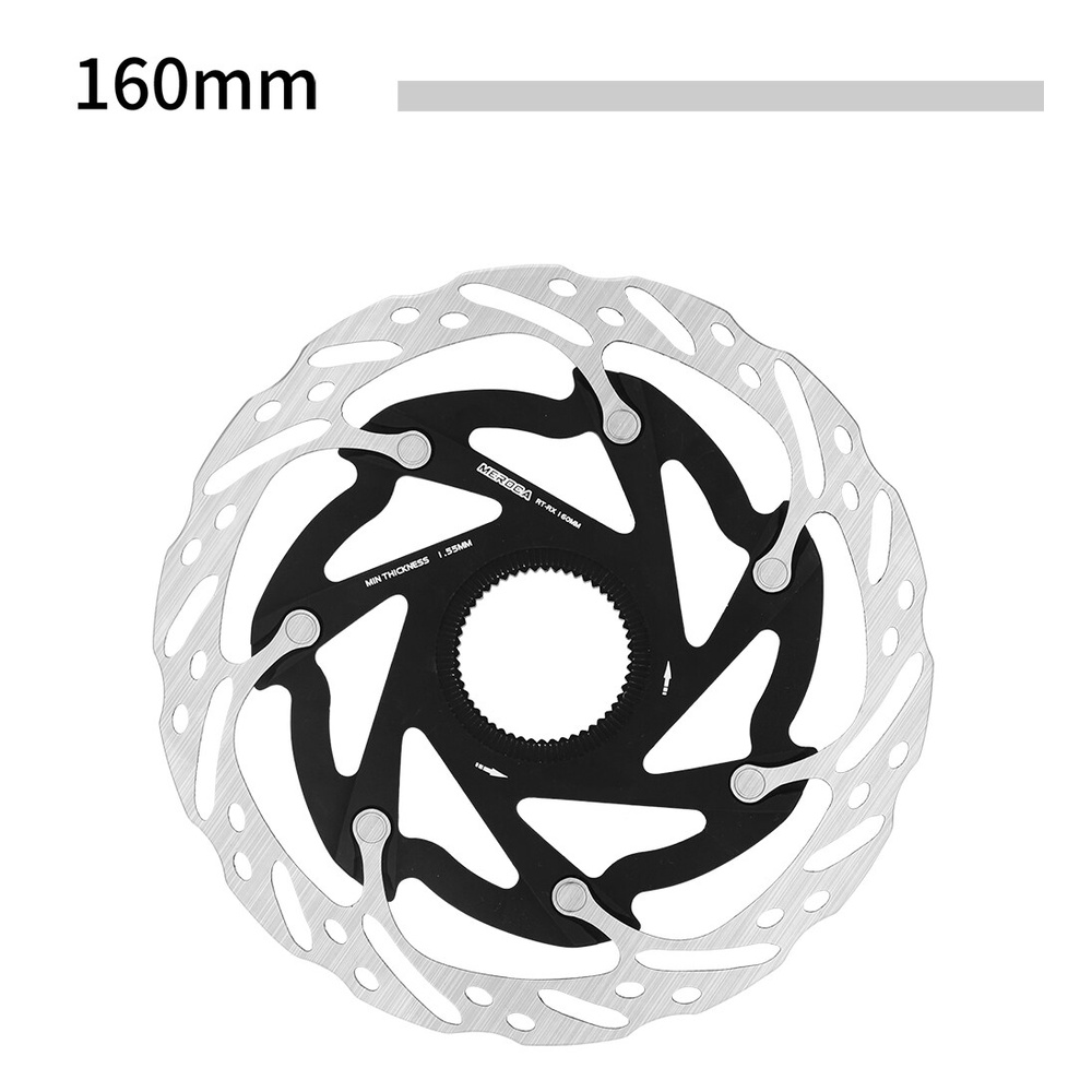 MEROCA Bicycle Cooling Center Lock Rotor 140 160MM Ultra Light Mtb Road ...