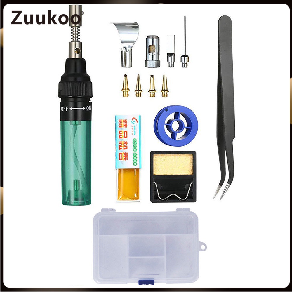 Gas Welder Electric Welding Tool Cordless Gas Soldering Iron Set ...