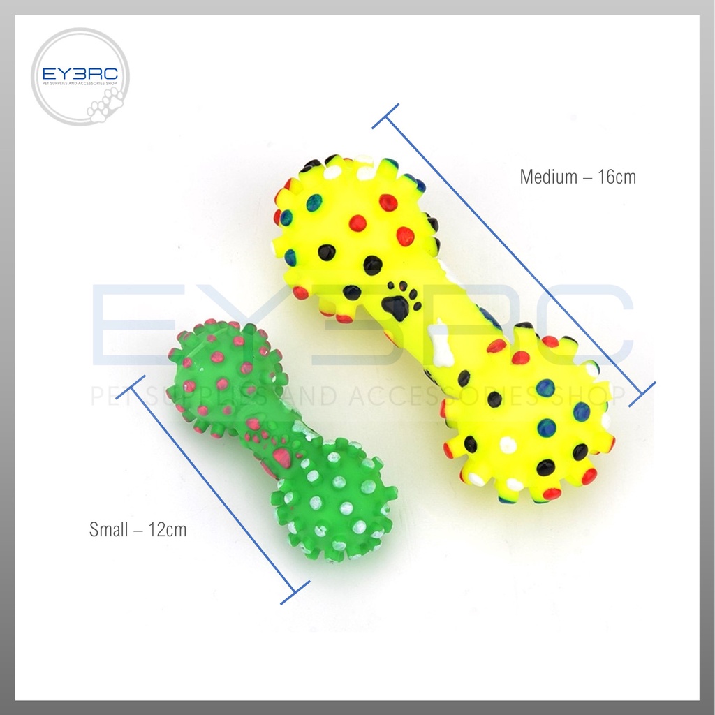 Engaging Squeak Toy Bone with Spike Texture for Dog's Gum and Teeth ...