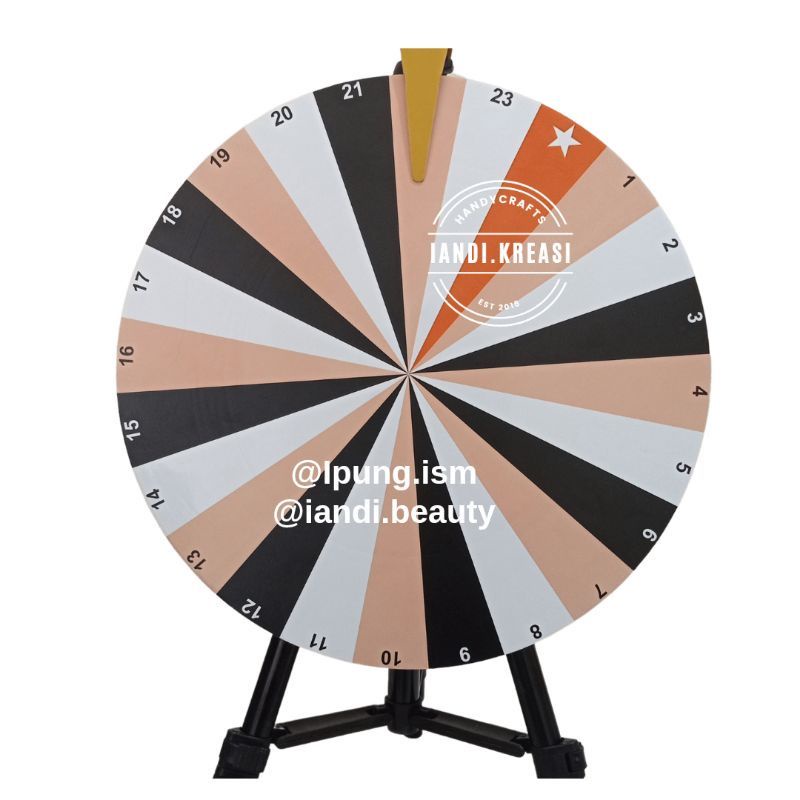 Roulette/lukcy Spin/ Spin WHEEL (Request Spin Wheel WIM) | Shopee ...