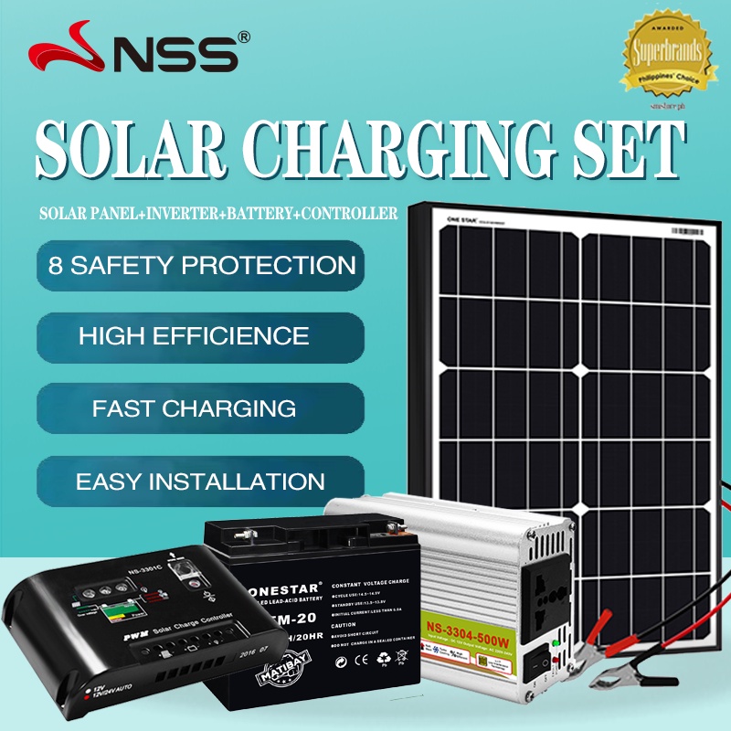 NSS Solar Power Station Set Solar Charging System Inverter Controller ...