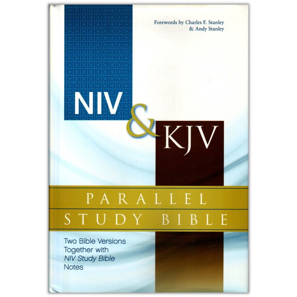 NIV/KJV Parallel Study Bible Hardcover | Shopee Philippines