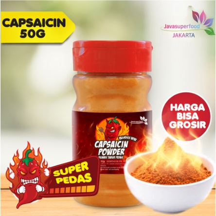 CAPSAICIN / SUPER SPICY CABE POWDER / EXTRA HOT CABE POWDER 50g ...