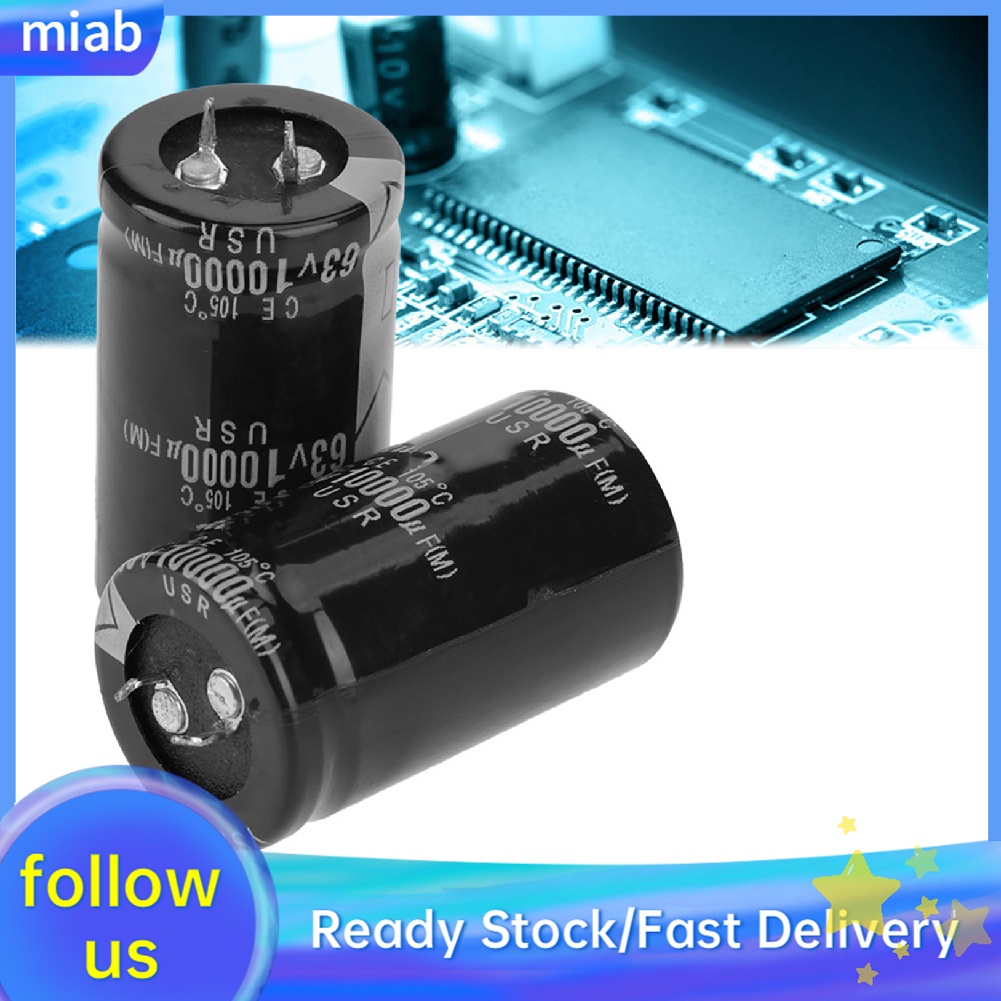 [Ready Stock] MaiB 4Pcs 30*50mm Audio Electrolytic Capacitor 10000uF ...