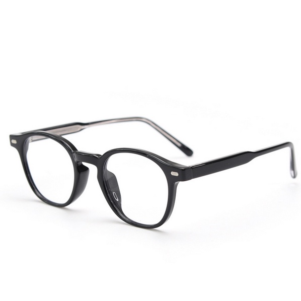 Korean Version Vintage Oval Plain Face Glasses Frame Female Little Red Book Influencer Master ...