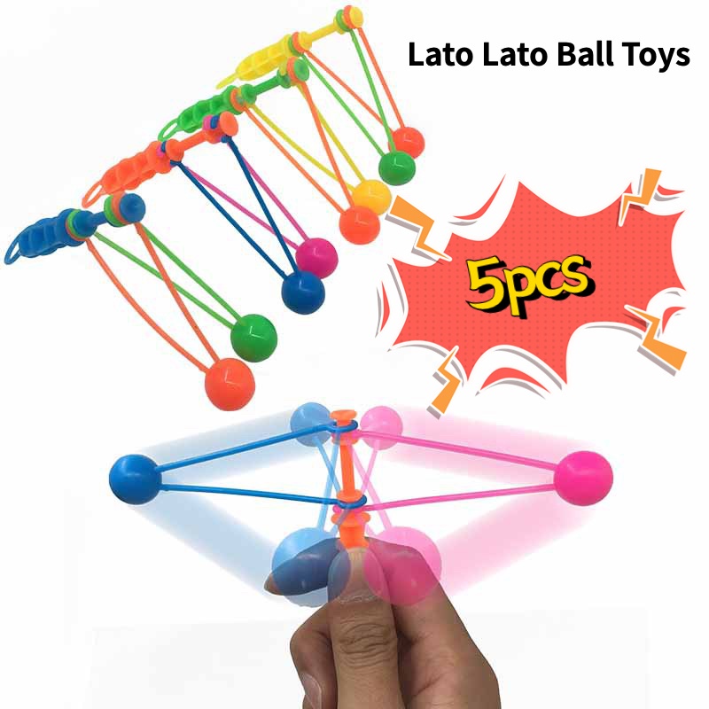 5pcs/Set Latto Latto Viral Toys lato lato Mainan Traditional Viral Toys ...