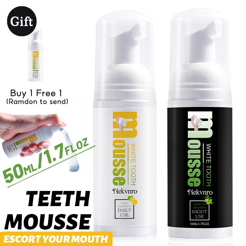 Nekvnro teeth whitening Kit Toothpaste Tooth Mousse Tooth Cleansing ...