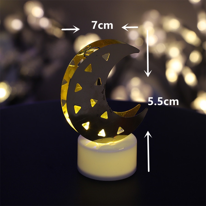 [With Battery]2025 Hari Raya LED Lamp Decorative Lights Cute Ramadan ...