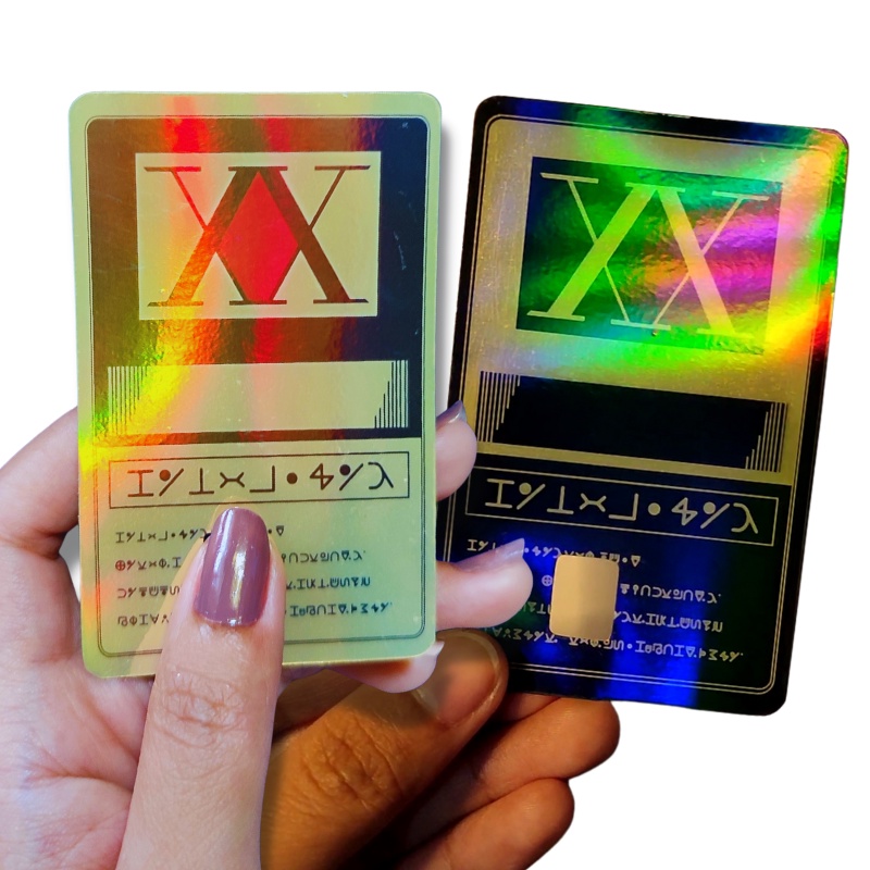 Gold Hunter License ATM / Debit / Credit / Beep Card Skin ...