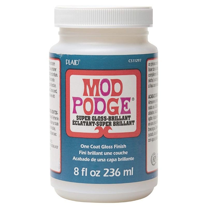Mod Podge SuperGloss 8oz. Glue (Diamond Paint / Sealer, Art Polish ...